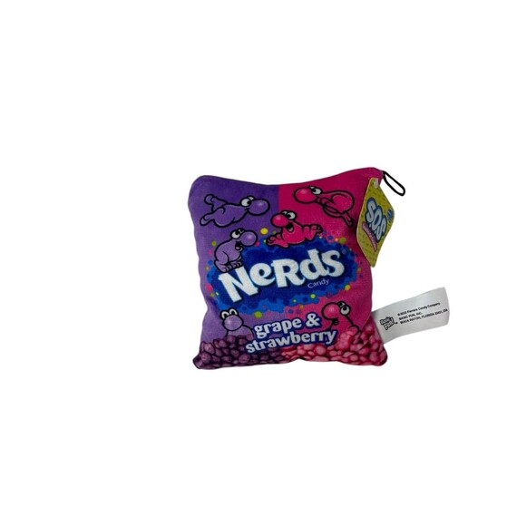 Toys | Basic Fun Nerds Candy Plush Pillow 5x 6 Pink Purple Grape Strawberry Nwt | Poshmark